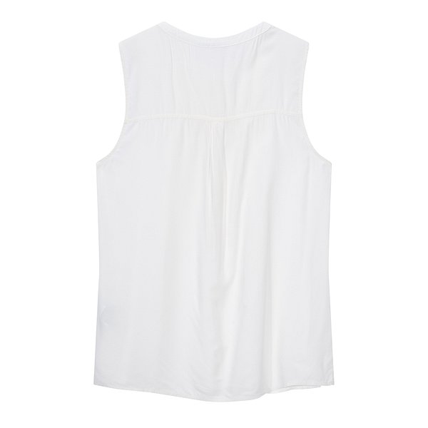 Gap Adults갭 ★갭 여성 21년 Summer★ 핀턱 포인트 슬리브리스 탑 Sivillage 에스아이빌리지
