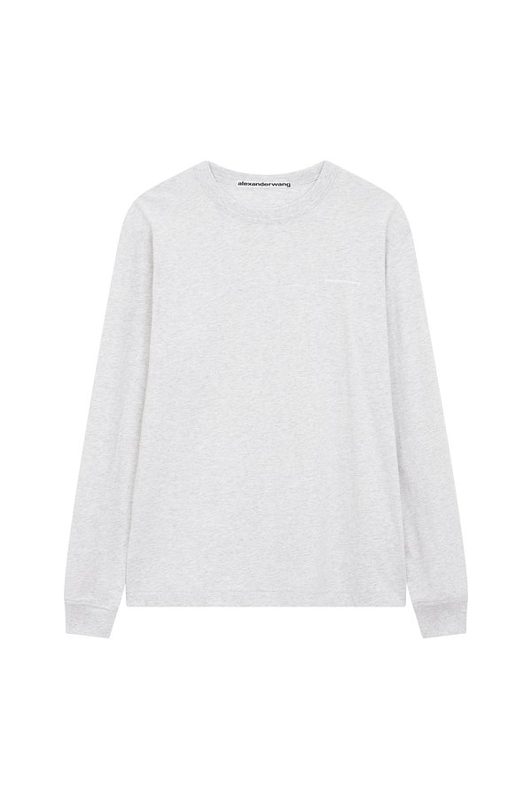 Alexanderwang알렉산더왕 Unisex 미니 로고 크루넥 티셔츠 Sivillage 에스아이빌리지
