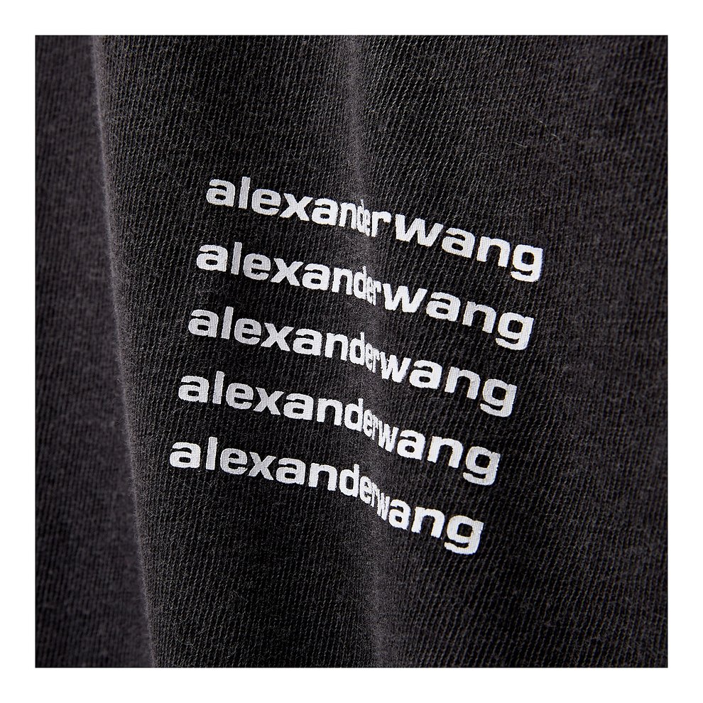 Alexander Wang알렉산더왕 Men 리피트 로고 티셔츠 Sivillage 에스아이빌리지