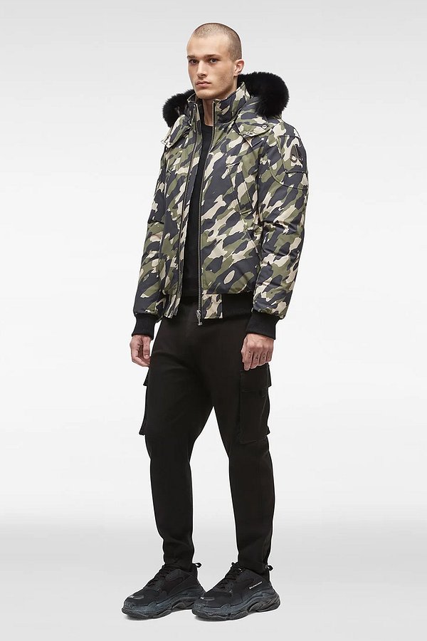 Moose Knuckles무스너클종료 무스너클 남성 패딩 발리스틱 봄버 카모 Mens Ballistic Bomber