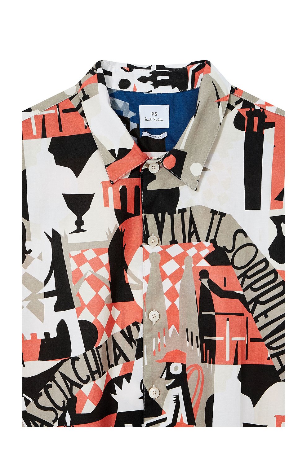 Paul Smith폴스미스 Ps Paul Smith 멀티 패턴 캐주얼 핏 셔츠 Sivillage 에스아이빌리지