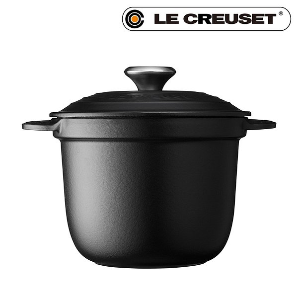 Le Creuset르크루제 수분커버 증정 르크루제 고메밥솥18cm20l 매트블랙 Sivillage 에스아이빌리지