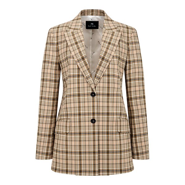 Paul Smith폴스미스 Ps Paul Smith 여성 체크 패턴 시어서커 자켓 Sivillage 에스아이빌리지