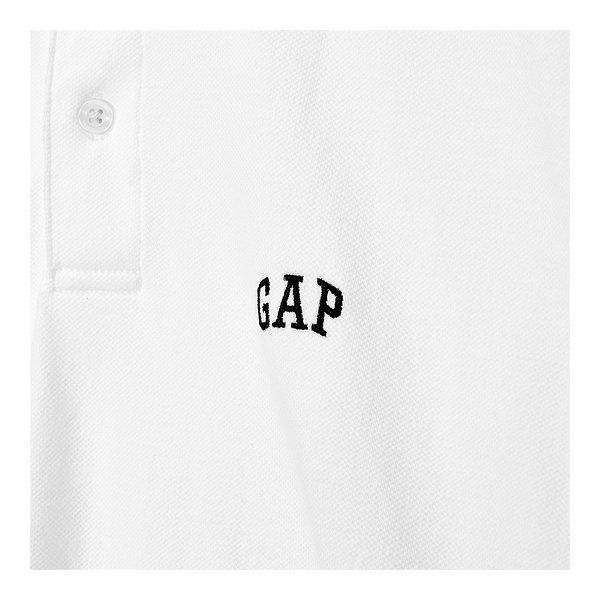 Gap Adults갭 남성 자수 로고 스트레치 피케 폴로 셔츠 Sivillage 에스아이빌리지