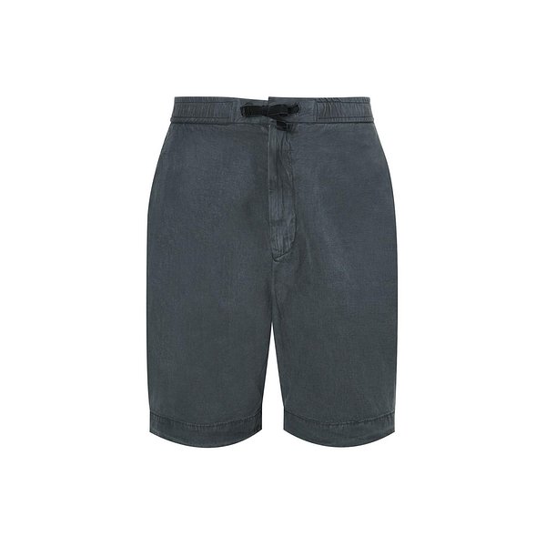 Officine Generale종료오피신제네랄종료 차콜그레이 멜란지 Phil 이태리 린넨 밴딩 숏팬츠