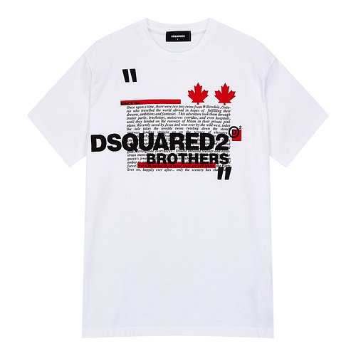 Dsquared2디스퀘어드2 레터링 로고 그래픽 티셔츠 Sivillage 에스아이빌리지