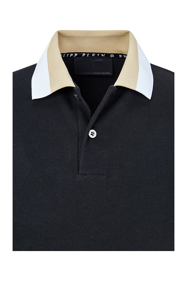 Philipp Plein Golf필립플레인 골프 Men 헥사 슬리브 프린트 폴로 셔츠 Sivillage 에스아이빌리지