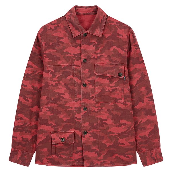 Paul Smith폴스미스 Ps Paul Smith 밀리터리 패턴 리버시블 오버셔츠 Sivillage 에스아이빌리지