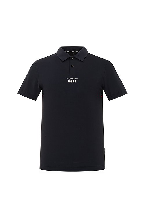 Philipp Plein Golf필립플레인 골프 Men 카라 스컬 숏 슬리브 폴로 셔츠 Sivillage 에스