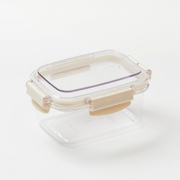 Jaju자주 속이 잘 보이는투명 에코젠 밀폐용기600ml Sivillage 에스아이빌리지
