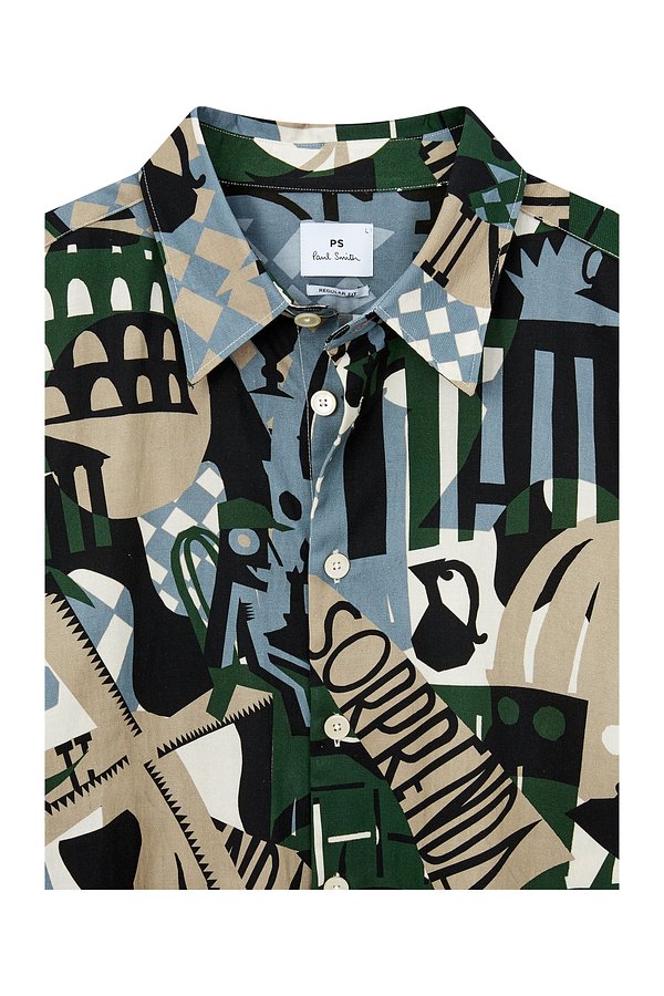 Paul Smith폴스미스 Ps Paul Smith 멀티 프린트 리오셀 셔츠 Sivillage 에스아이빌리지