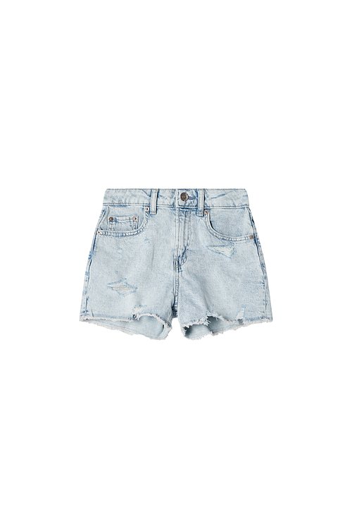 ★갭키즈 22년 Summer★ 키즈 여아 6 14세 걸프렌드 핏 데미지 데님 쇼츠 Sivillage