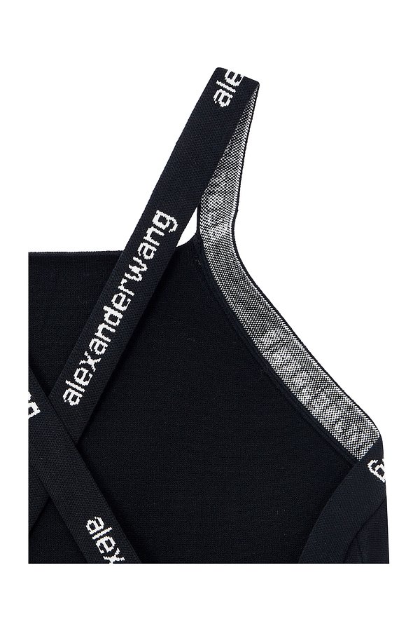Alexander Wang알렉산더왕 Alexanderwangt 로고 스트랩 니트 원피스 Sivillage 에스