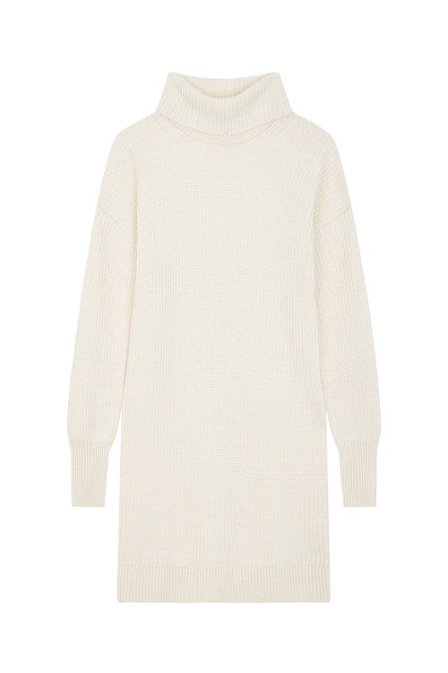 Gap Adults갭 여성 리브드 터틀넥 니트 원피스 Sivillage 에스아이빌리지