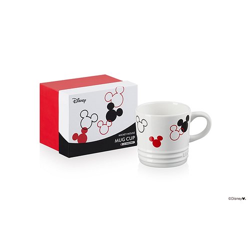 Le Creuset르크루제 르크루제 미키 카푸치노 머그 200ml 화이트 Sivillage 에스아이빌리지