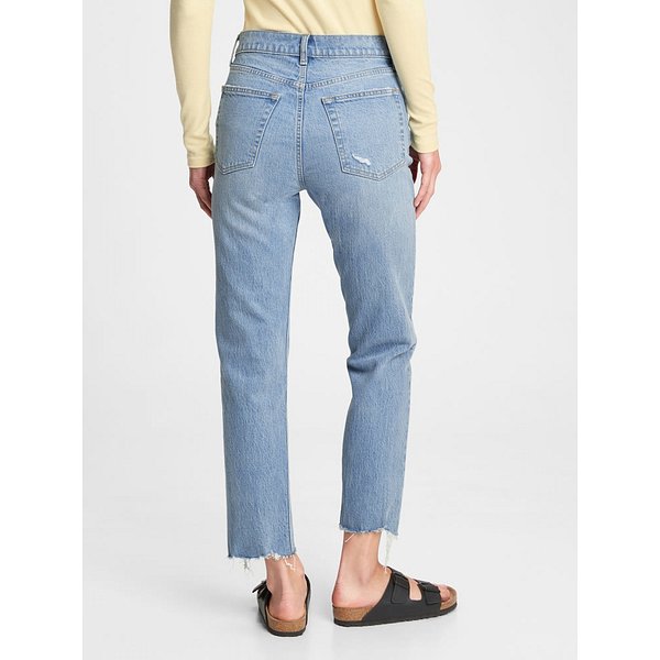 Gap Adults갭 ★갭 여성 21년 Spring★ 워시드 하이라이즈 데님 팬츠 Sivillage 에스아이빌리지