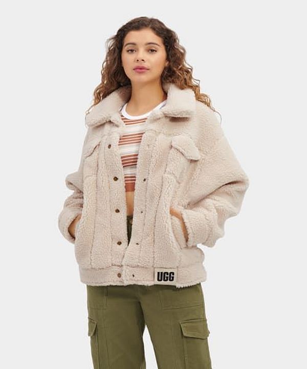 Ugg어그 Women Ugg 셔츠 자켓 프랭키 셰르파 트러커 자켓 Sivillage 에스아이빌리지