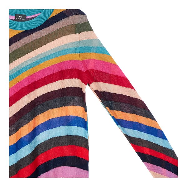 Paul Smith폴스미스 Ps Paul Smith 여성 멀티 스트라이프 울 니트 Sivillage 에스아이빌리지
