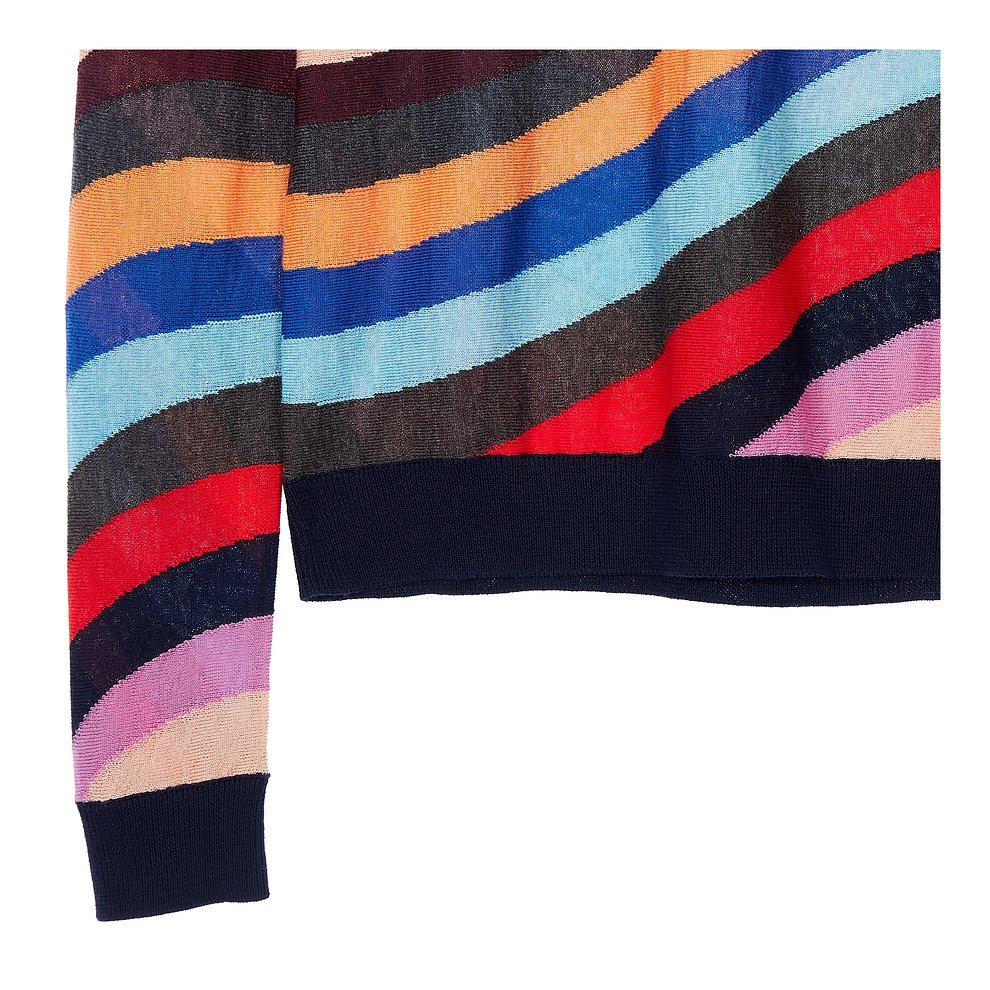 Paul Smith폴스미스 Ps Paul Smith 여성 멀티 스트라이프 울 니트 Sivillage 에스아이빌리지