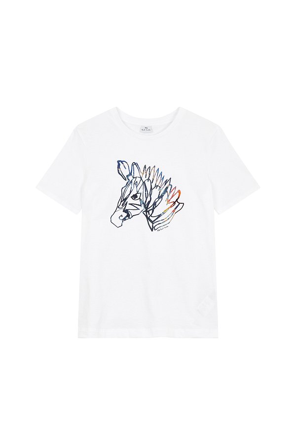 Paul Smith폴스미스 Ps Paul Smith 여성 지브라 헤드 크루넥 티셔츠 Sivillage 에스아이빌리지