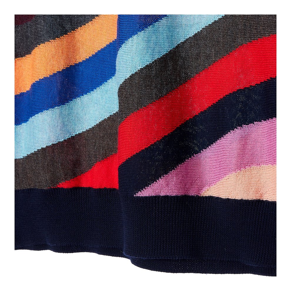 Paul Smith폴스미스 Ps Paul Smith 여성 멀티 스트라이프 울 니트 Sivillage 에스아이빌리지