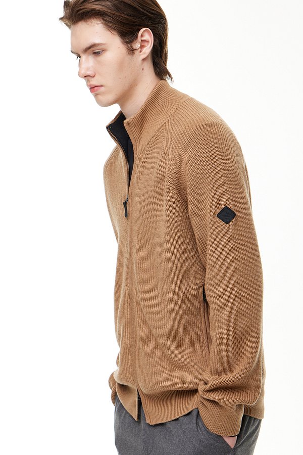 Jlindeberg제이린드버그 Men Collection 카일러 울 블렌드 집업 스웨터 Sivillage 에스