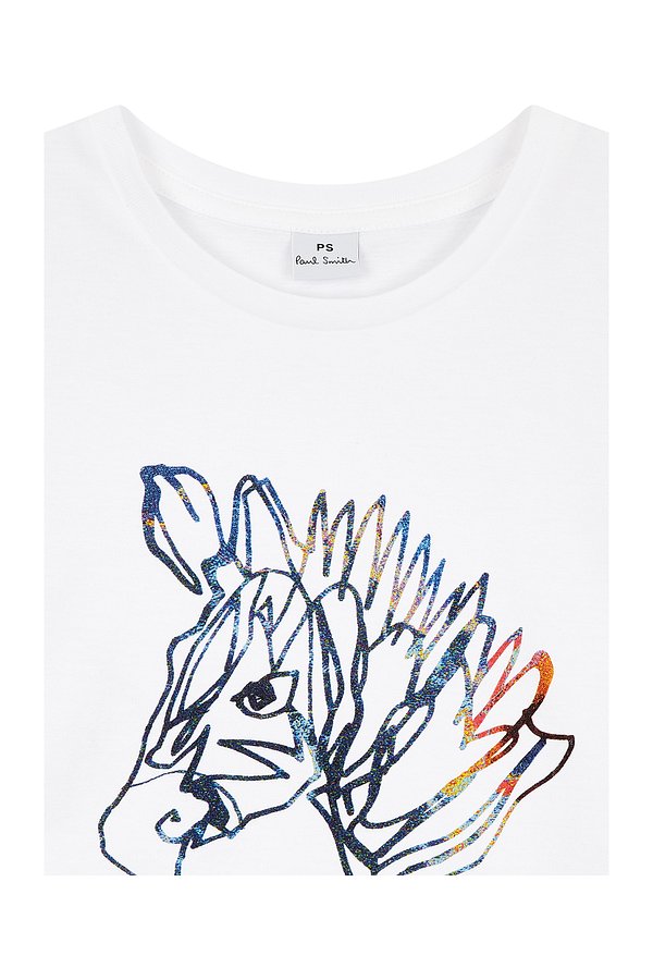 Paul Smith폴스미스 Ps Paul Smith 여성 지브라 헤드 크루넥 티셔츠 Sivillage 에스아이빌리지