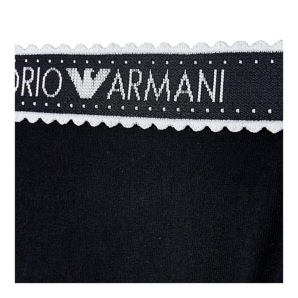 Emporio Armani Underwear엠포리오 아르마니 언더웨어 여성 프릴 밴딩 브라질리언 브리프 Si