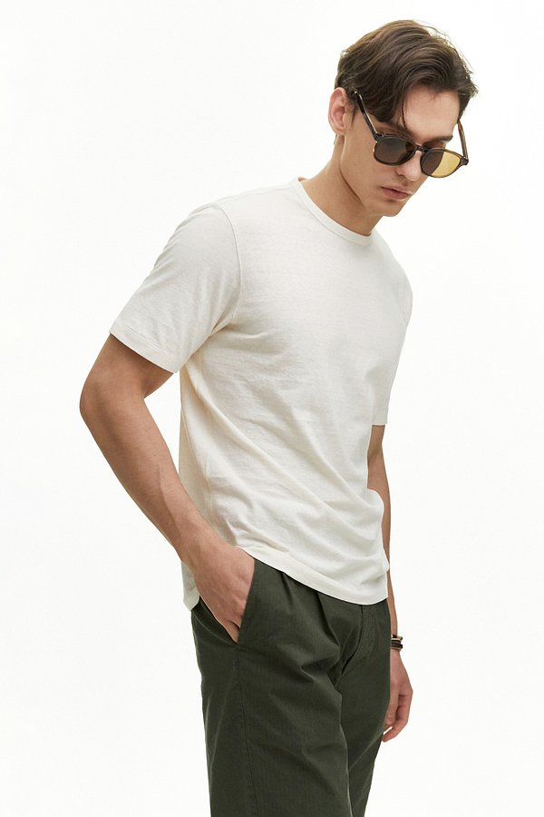 Man On The Boon맨온더분 가먼트 다잉 크루넥 티셔츠 Sivillage 에스아이빌리지
