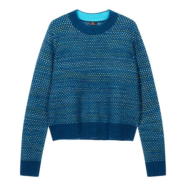 Paul Smith폴스미스 Ps Paul Smith 여성 스트라이프 조직 니트 Sivillage 에스아이빌리지