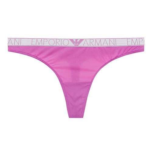 Emporio Armani Underwear엠포리오 아르마니 언더웨어 여성 프리미엄 마이크로 씬 로고 밴딩 티팬티 Si
