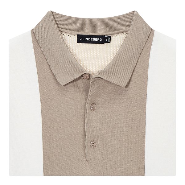 Jlindeberg제이린드버그 Men Collection 레이 스트라이프 폴로 스웨터 Sivillage 에스
