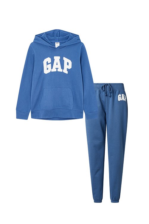 Gap Adults갭 여성 로고 패치 포인트 후드 티셔츠 And 조거 팬츠 Sivillage 에스아이빌리지