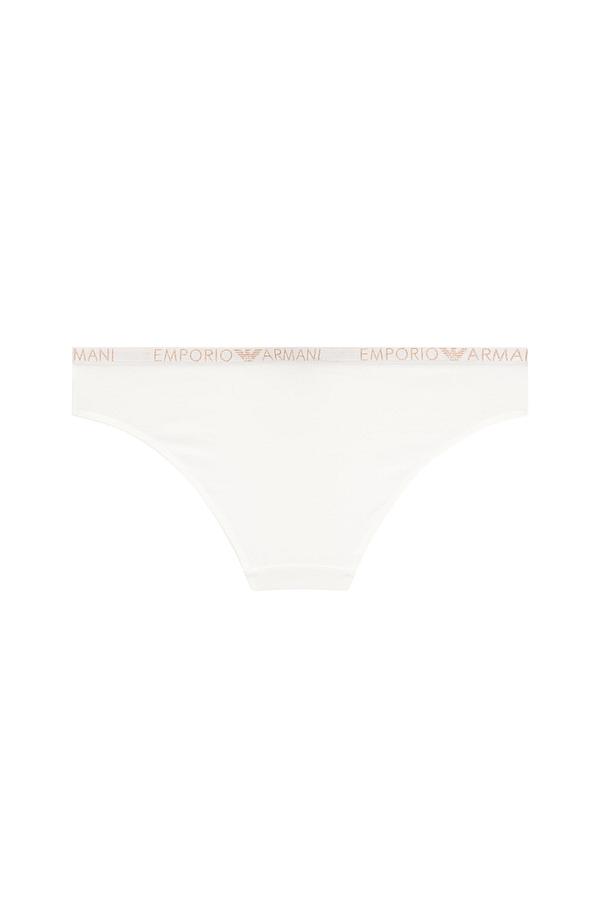 Emporio Armani Underwear엠포리오 아르마니 언더웨어 글리터 로고 패디드 트라이앵글 브라 And 밴드 브리프