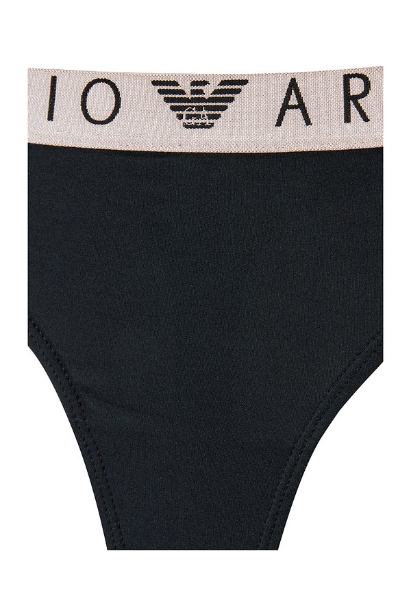 Emporio Armani Underwear엠포리오 아르마니 언더웨어 여성 글로시 로고 밴드 티팬티 Sivillage