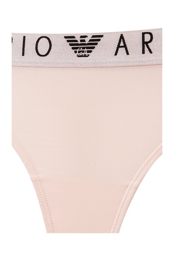 Emporio Armani Underwear엠포리오 아르마니 언더웨어 여성 글로시 로고 밴드 마이크로 티팬티 Si