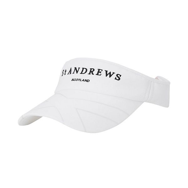 Standrews세인트앤드류스 남성 워딩 로고 베이직 썬바이저 Sivillage 에스아이빌리지