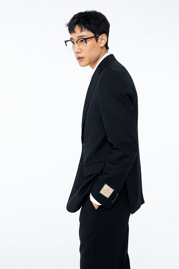 Man On The Boon맨온더분 Carlo Barbera 헤링본 울 싱글 수트 자켓 Sivillage 에스