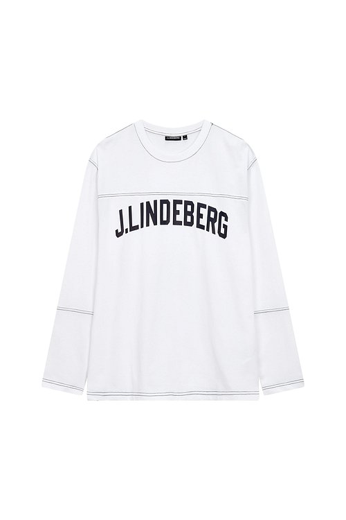 Jlindeberg제이린드버그 Men Collection 도버 롱 슬리브 로고 티셔츠 Sivillage 에스