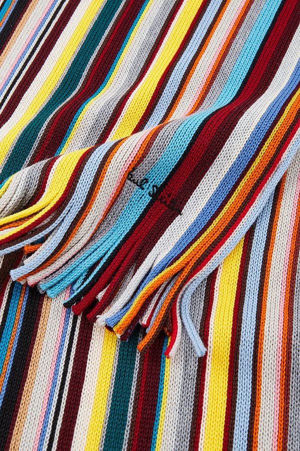 Paul Smith폴스미스 스트라이프 패턴 니트 스카프 Sivillage 에스아이빌리지