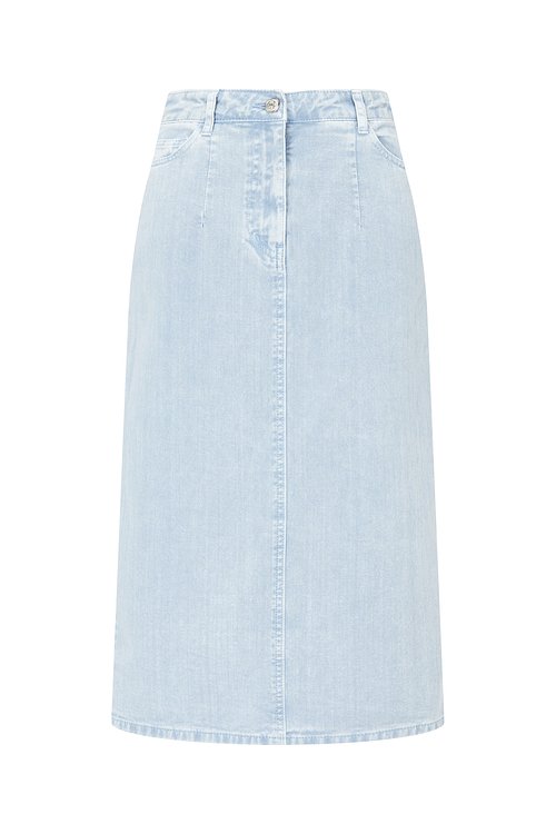 G Cut지컷 리오더 백 포인트 데님 스커트 Sivillage 에스아이빌리지