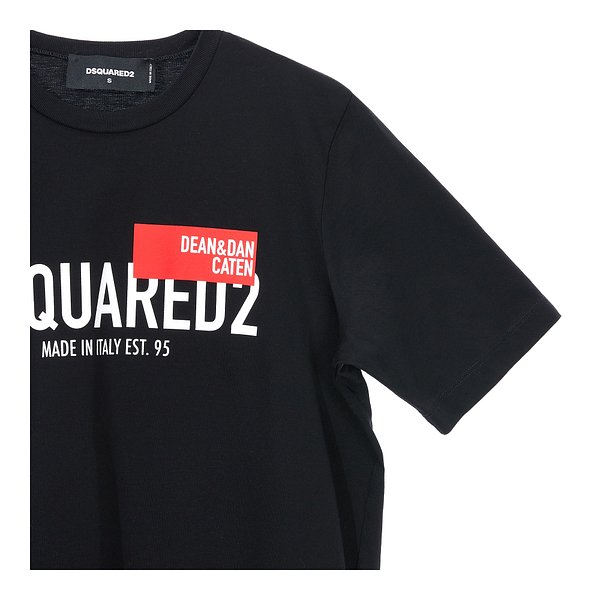 Dsquared2디스퀘어드2 로고 프린트 크루넥 티셔츠 Sivillage 에스아이빌리지