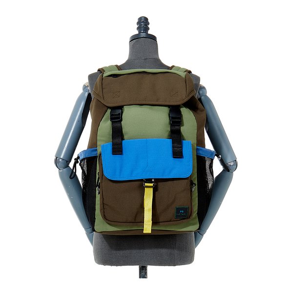 Paul Smith폴스미스 Ps Paul Smith 컬러 블록 캔버스 백팩 Sivillage 에스아이빌리지