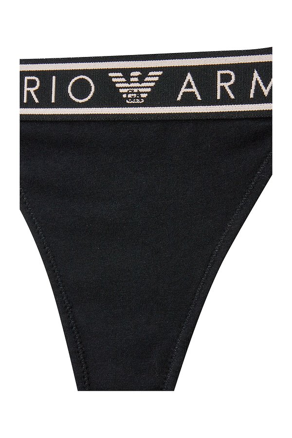 Emporio Armani Underwear엠포리오 아르마니 언더웨어 여성 로고 밴드 코튼 티팬티 Sivillage