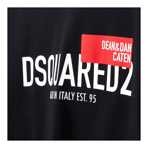 Dsquared2디스퀘어드2 로고 프린트 크루넥 티셔츠 Sivillage 에스아이빌리지