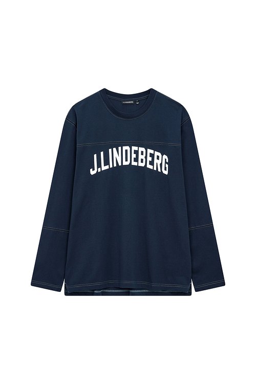 Jlindeberg제이린드버그 Men Collection 도버 롱 슬리브 로고 티셔츠 Sivillage 에스