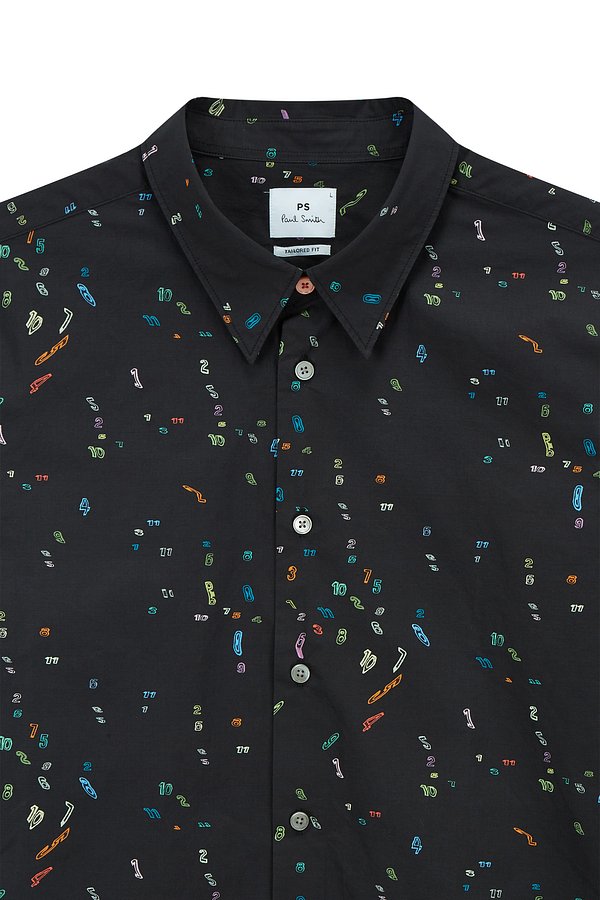 Paul Smith폴스미스 Ps Paul Smith 멀티 넘퍼 패턴 코튼 셔츠 Sivillage 에스아이빌리지