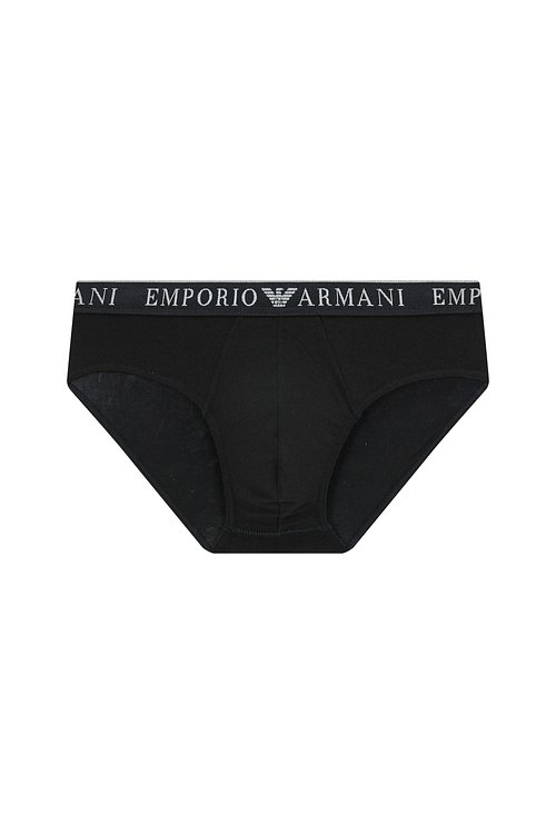 Emporio Armani Underwear엠포리오 아르마니 언더웨어 남성 엠보 로고 밴딩 코튼 브리프 Si