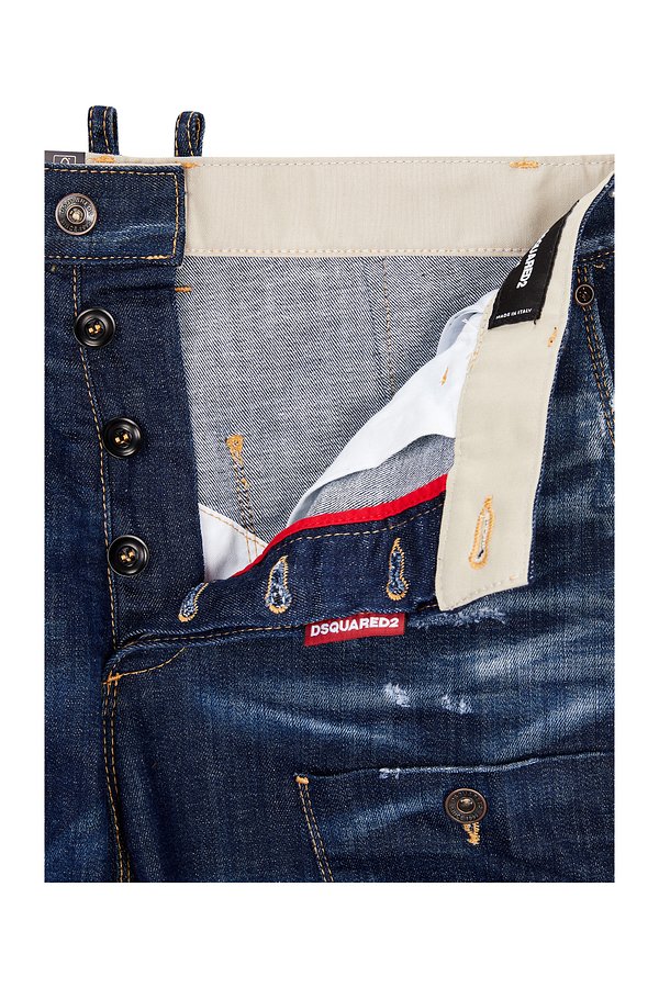 Dsquared2디스퀘어드2 남성 워시드 포켓 스키퍼 진 Skipper Sivillage 에스아이빌리지
