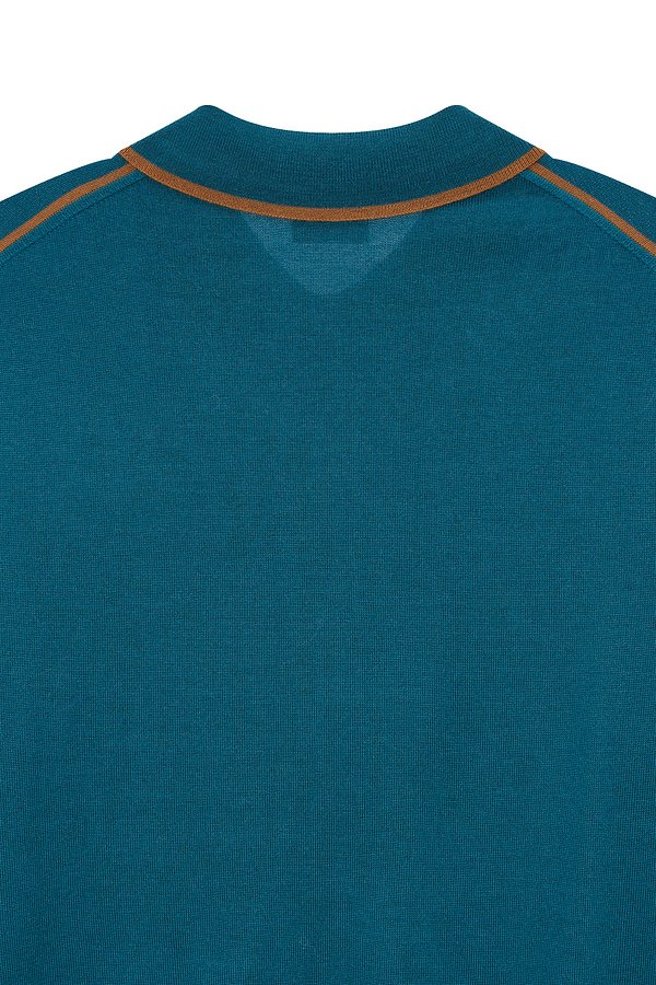 Paul Smith폴스미스 Ps Paul Smith 배색 라인 울 폴로 니트 Sivillage 에스아이빌리지